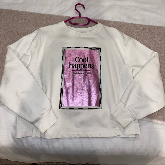 Zara | Tops | Zara Cool Happens | Poshmark